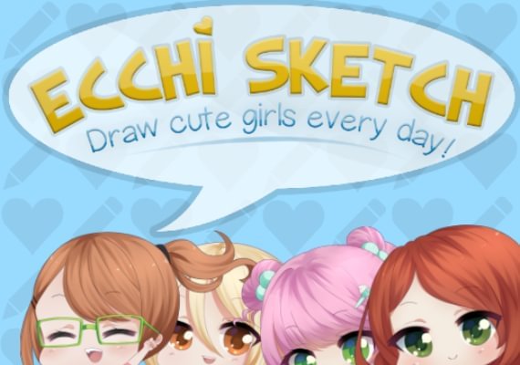 Ecchi Sketch: Draw Cute Girls Every Day! (PC) Steam Key - GLOBAL