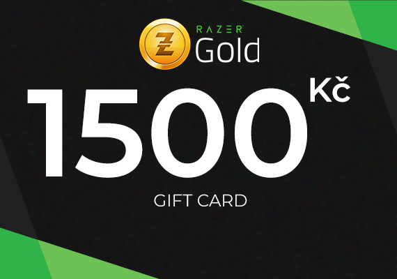 Razer Gold Gift Card 1500 CZK Key - CZECH REPUBLIC