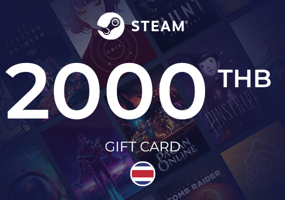 Steam Wallet Gift Card 2000 THB Key - ASIA