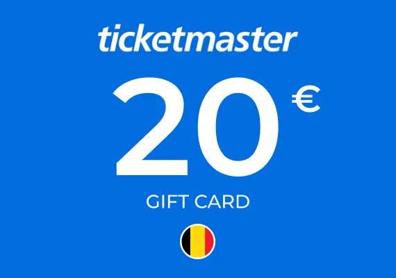 Ticketmaster Gift Card 20 EUR Key - BELGIUM