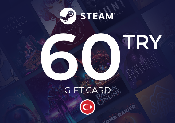 Steam Wallet Gift Card 60 TRY Key - TURKEY