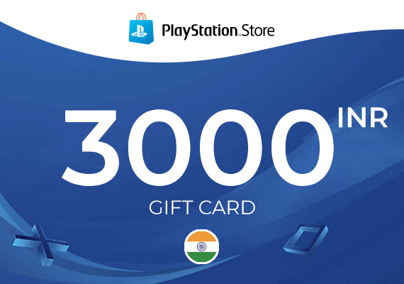 PlayStation Gift Card 3000 INR - INDIA