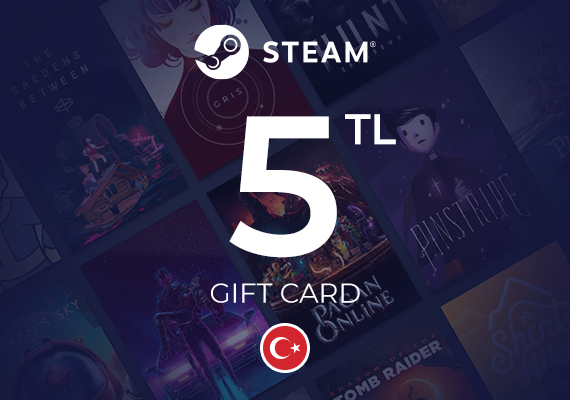 Steam Wallet Gift Card 5 TRY Key - TURKEY