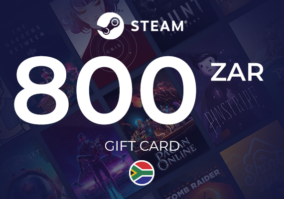 Steam Wallet Gift Card 800 ZAR Key - SOUTH AFRICA