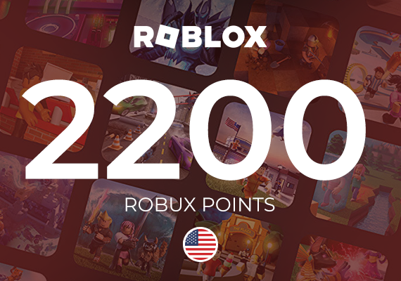 Roblox Card 2200 Robux Key - UNITED STATES