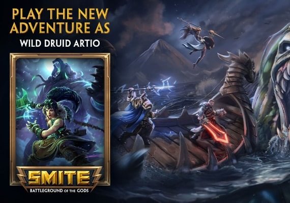 SMITE - Artio and Wild Druid Skin (DLC) (PC) Official website Key - GLOBAL