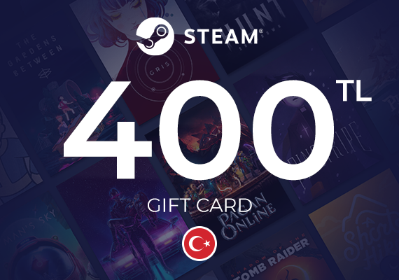 Steam Wallet Gift Card 400 TRY Key - TURKEY